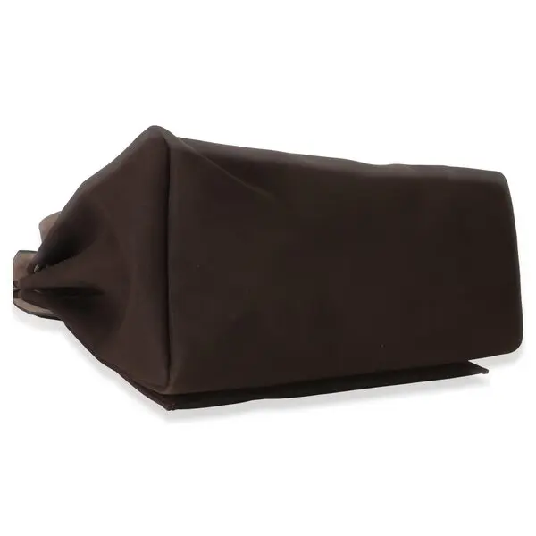 Hermès Herbag Zip Cabine Bag In Toile Officier And Vache Hunter - Brown
