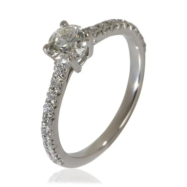 Tiffany & Co. 0.38 Ct Round Brilliant Diamond Novo Engagement Ring