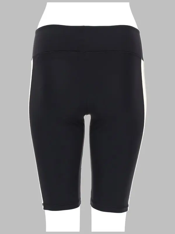 Palm Angels Biker Shorts With Logo