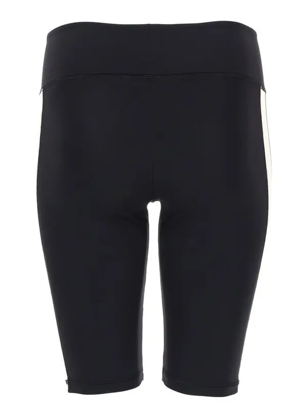 Palm Angels Biker Shorts With Logo