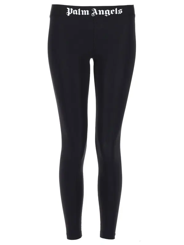 Palm Angels Leggings Sportivo Con Logo