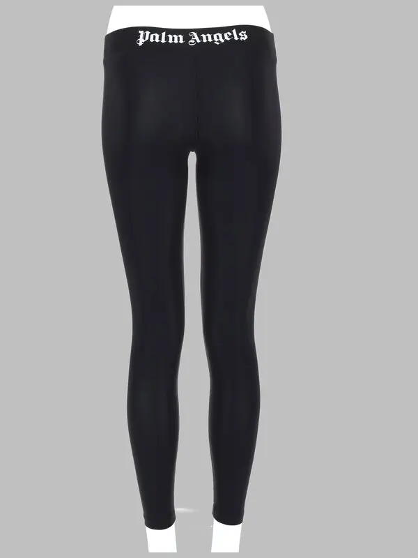 Palm Angels Leggings Sportivo Con Logo