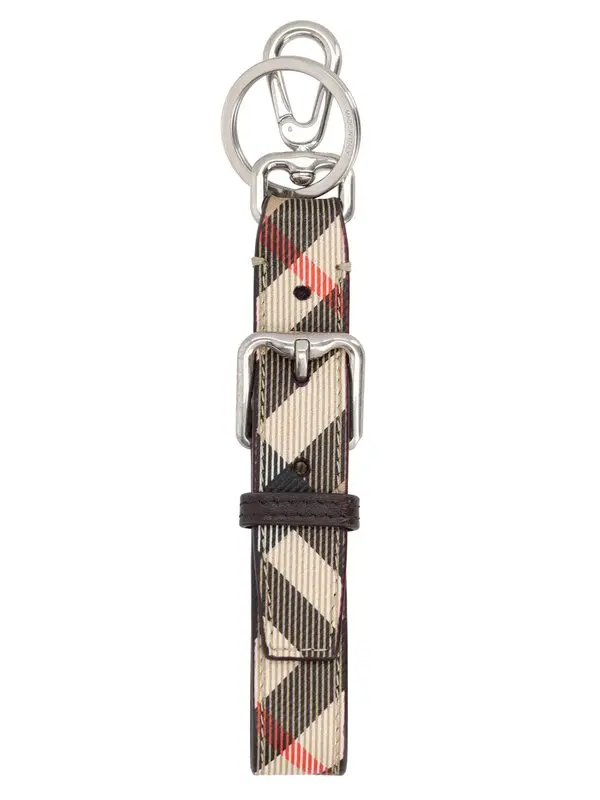 Burberry Continental Check Key Pouch