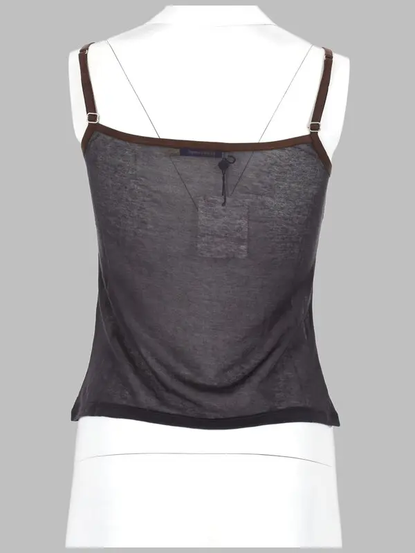 Paloma Wool Nasem" Tank Top - Charcoal