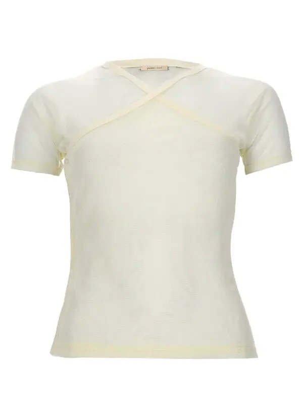 Paloma Wool Olympia Mesh Top - Ivory