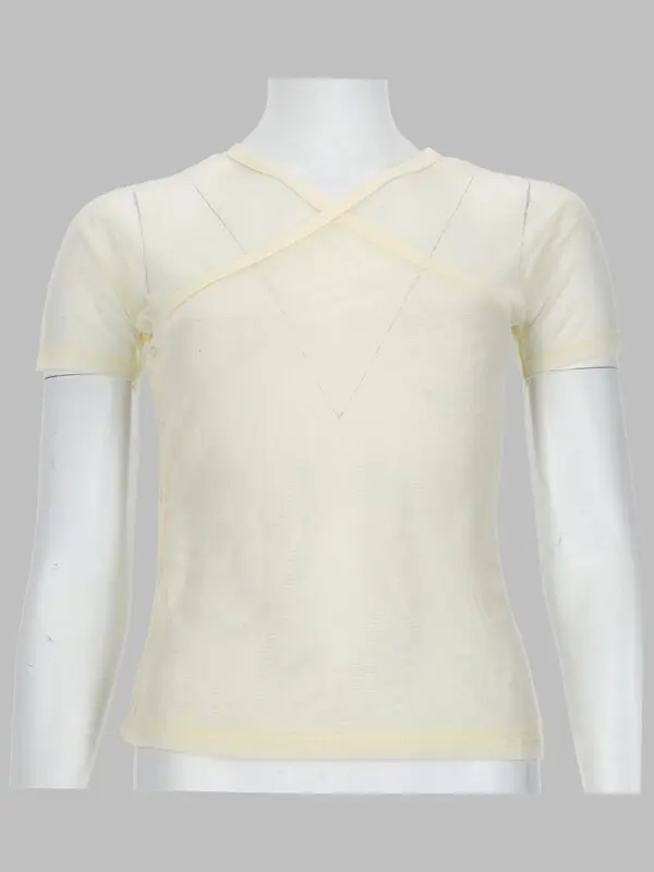 Paloma Wool Olympia Mesh Top - Ivory