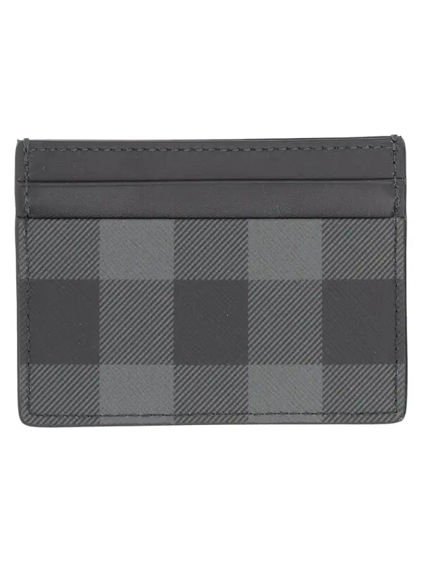 Burberry Check" Card Holder