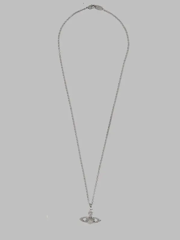 VIVIENNE WESTWOOD Mini Bas Relief Orb Pendant Necklace - Black