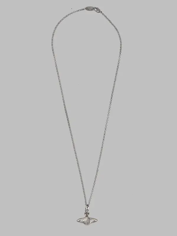 VIVIENNE WESTWOOD Mini Bas Relief Orb Pendant Necklace - Black