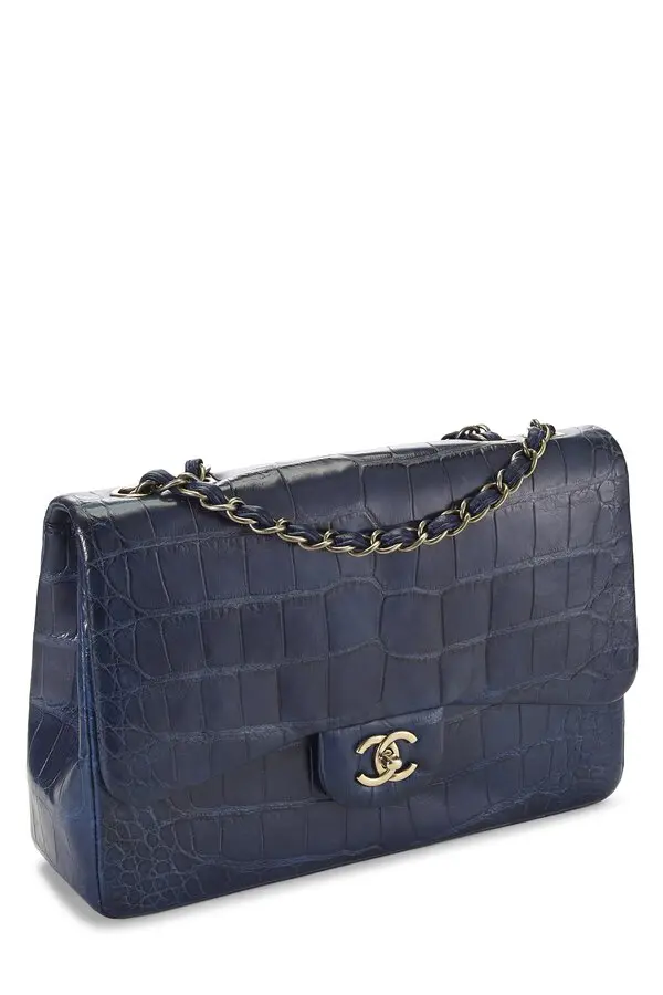 Chanel Alligator Half Flap
