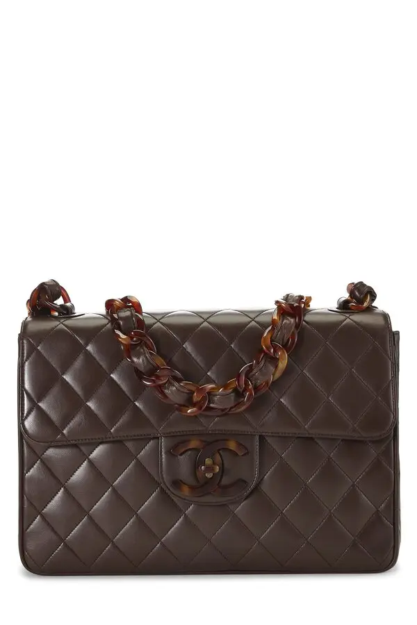 Chanel Lambskin Half Flap