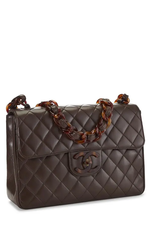 Chanel Lambskin Half Flap