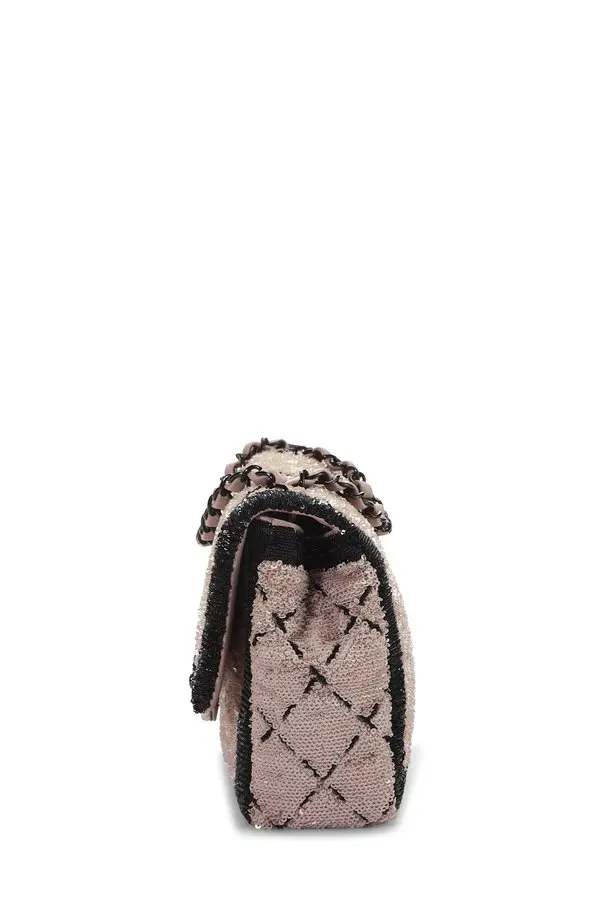 Chanel Sequin Half Flap Medium Bag