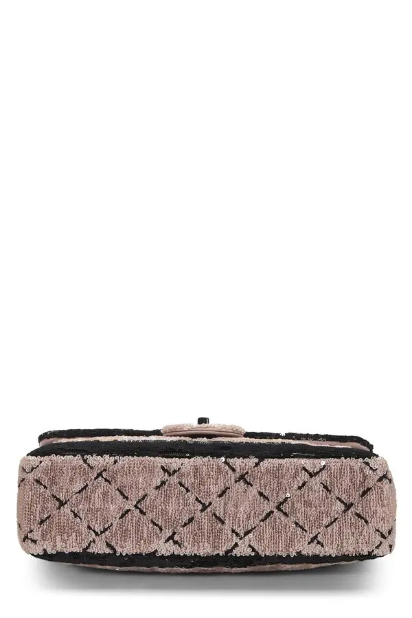 Chanel Sequin Half Flap Medium Bag