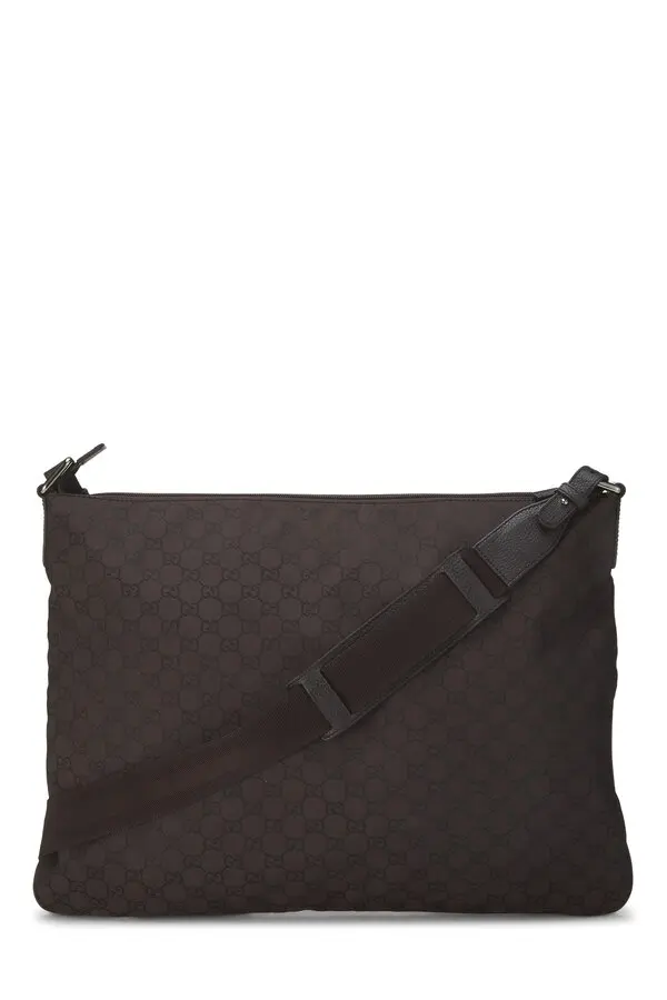 Gucci Gg Nylon Messenger Bag