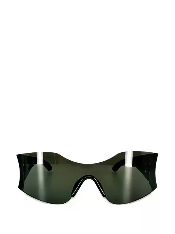 Balenciaga Hourglass Mask Sunglasses - Black