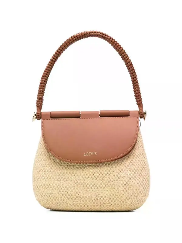 Loewe Medium Pescador Logo-detail Tote Bag - Neutrals