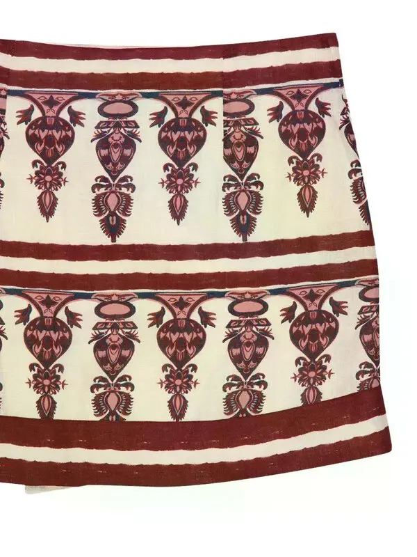 Johanna Ortiz Roots Wrap Skirt - Neutrals