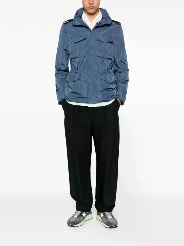 Aspesi Packable Hood Drawstring Waist Jacket