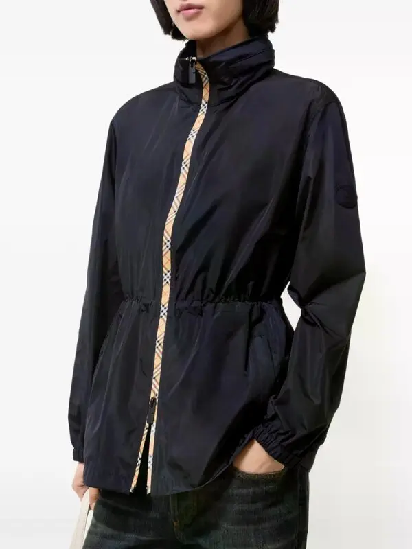 Burberry Checker-tape Nylon Parka