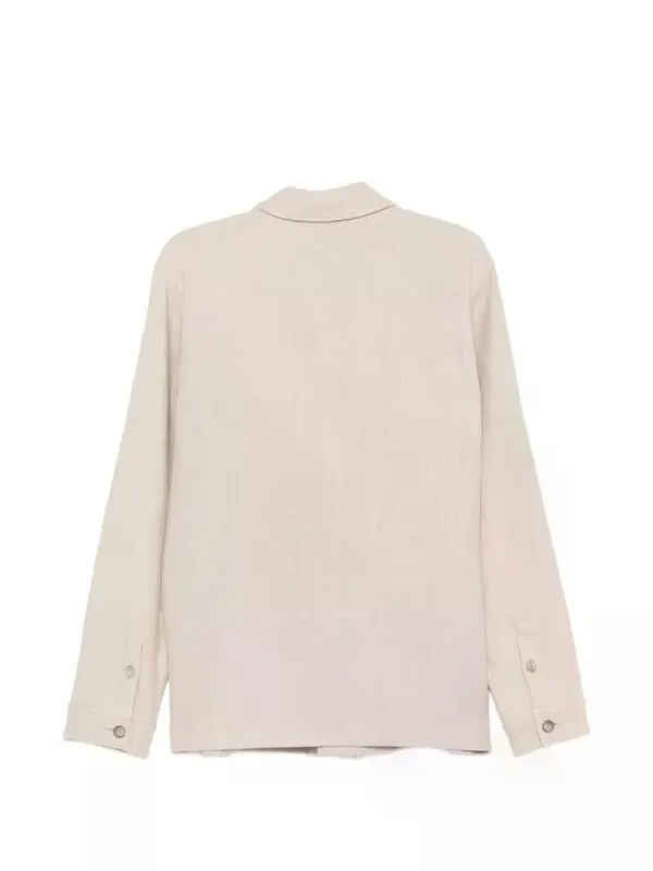 FAY Buttoned Pocket Overshirt