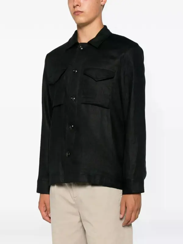 OFFICINA36 Button-fastening Pocket Overshirt