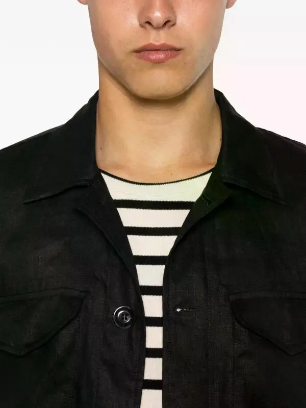 OFFICINA36 Button-fastening Pocket Overshirt