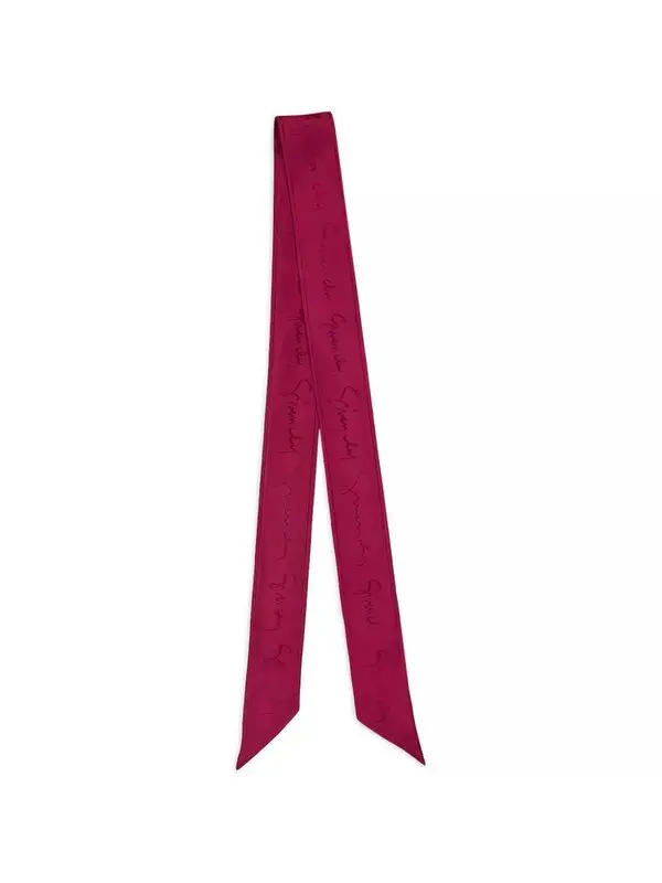 Givenchy Logo-print Scarf - Red