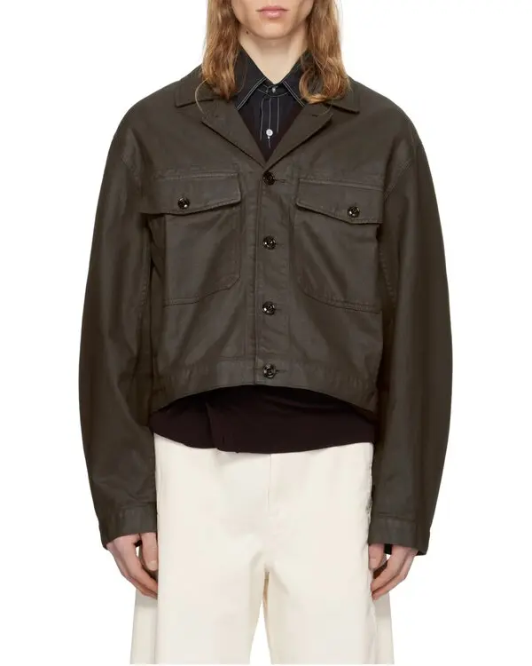 LEMAIRE Buttoned Trucker Jacket