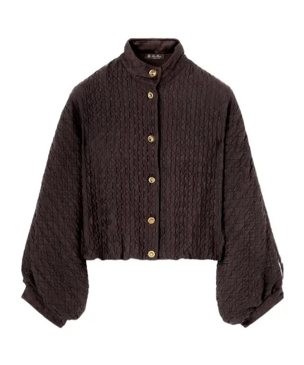 Loro Piana Benedetta Quilted Jacket - Lavender