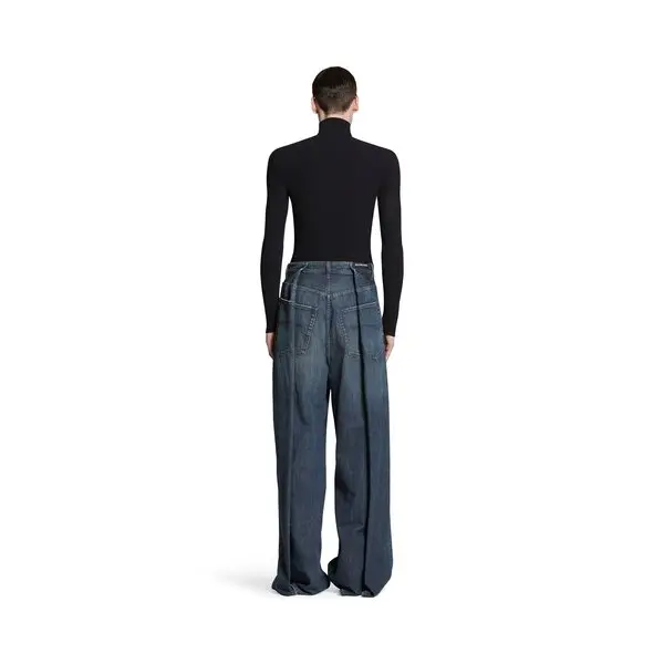 Balenciaga Wide Leg Jeans