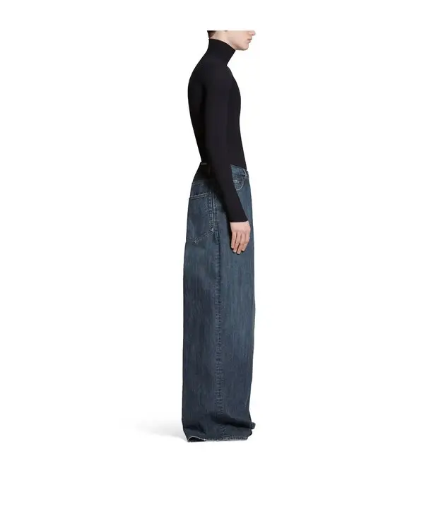 Balenciaga Wide Leg Jeans