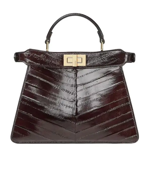 Fendi Peekaboo Iseeu Small Bag - Brown