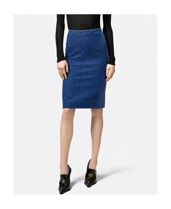 Versace High-waist Pencil Skirt