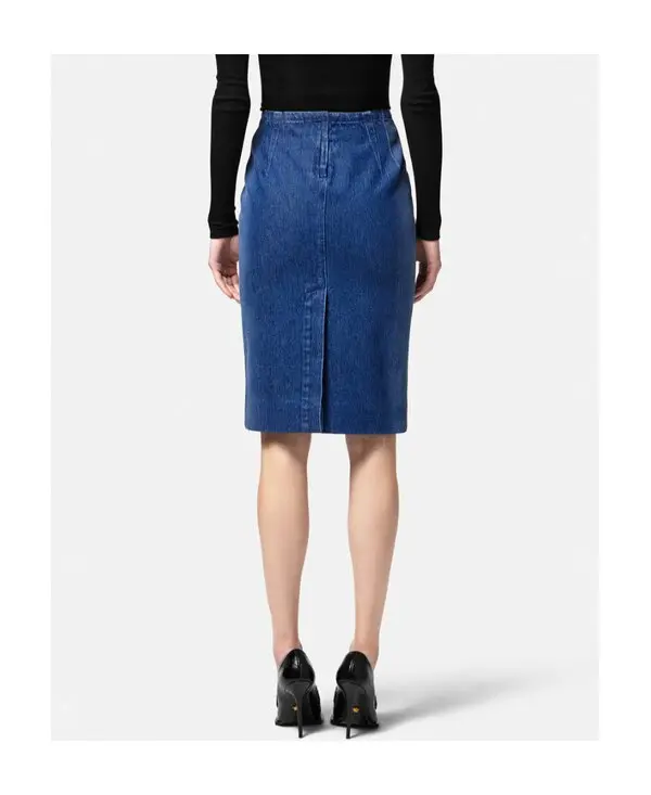 Versace High-waist Pencil Skirt