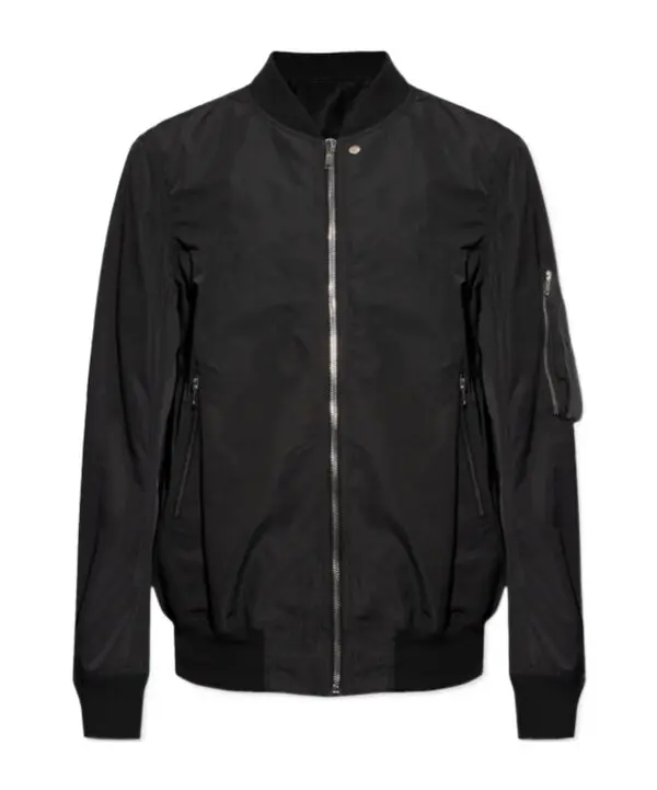 Rick Owens Classic Flight Zipped Jacket - Black