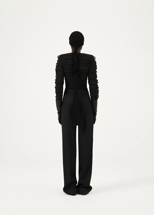 Magda Butrym Belt-loop Pleated Pants