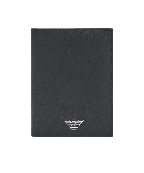 Emporio Armani Eagle-logo Cardholder - Black