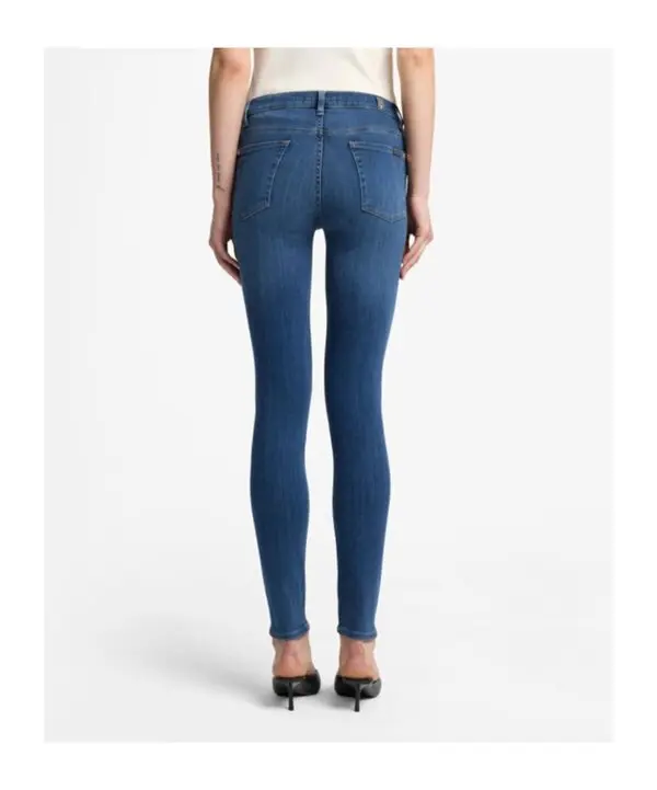 7 For All Mankind High Waist Skinny Jeans