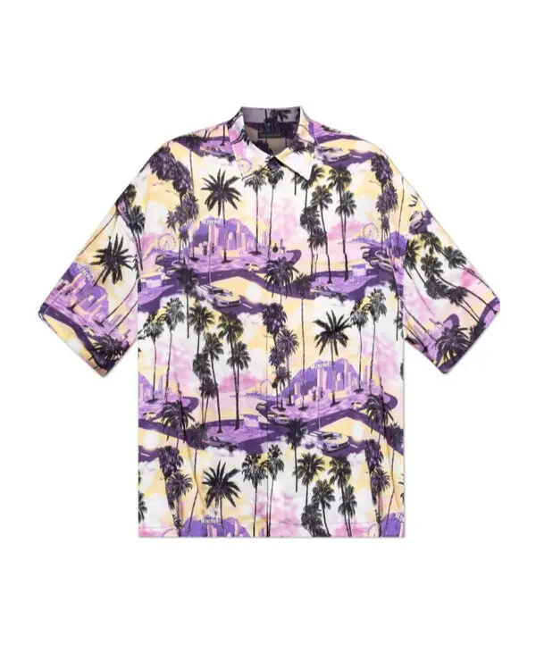 Balenciaga Hawaiian Camp Shirt