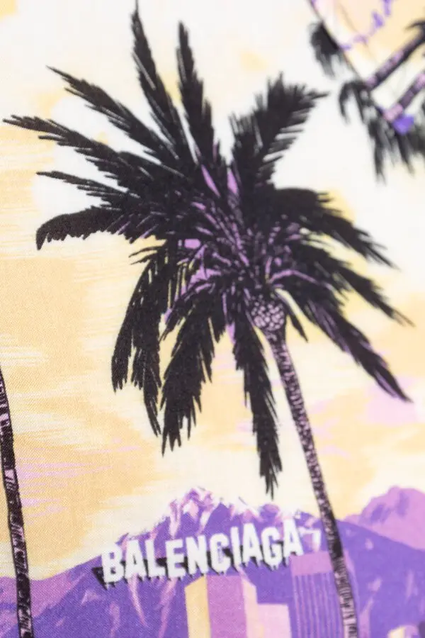 Balenciaga Hawaiian Camp Shirt