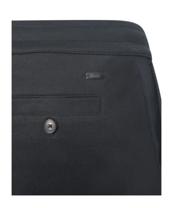 Herno Logo Plaque Bermuda Shorts