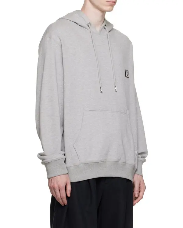 WOOYOUNGMI Long-sleeved Hoodie With Logo Detailing