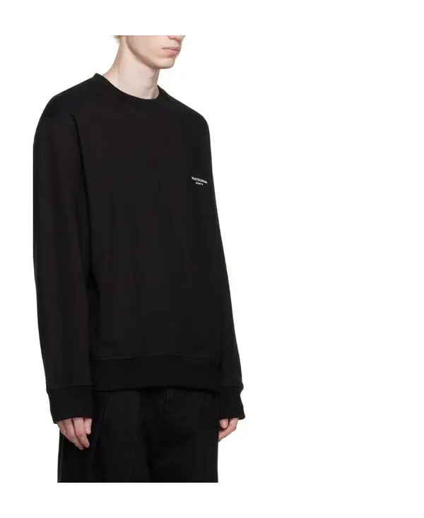 WOOYOUNGMI Round-necked Sweater With Embroidered Logo Detail