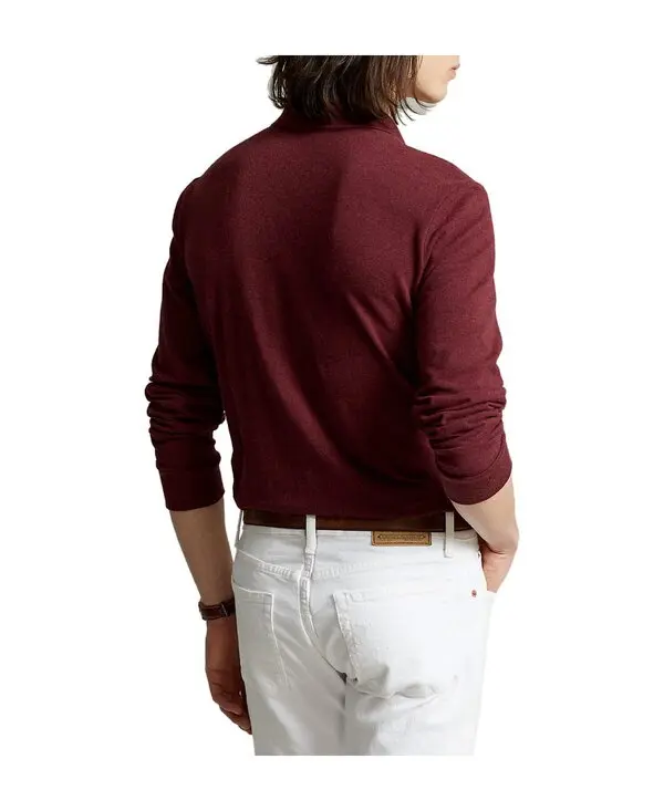 Polo Ralph Lauren Pony Embroidered Long-sleeved Polo Shirt