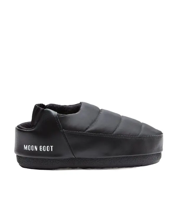 Moon Boot Padded Logo Slippers