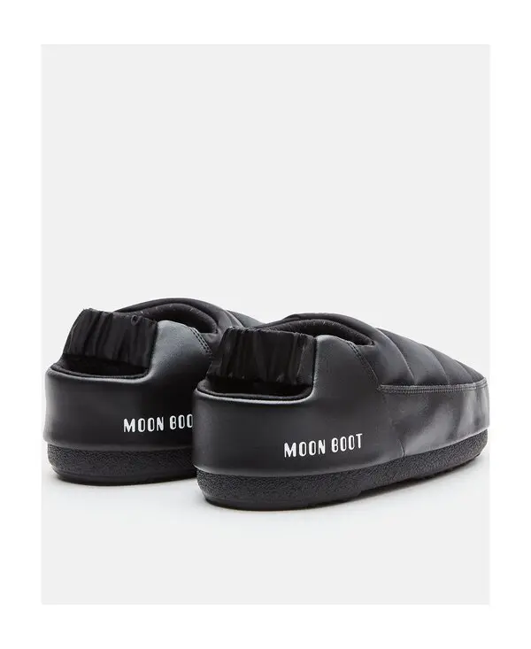 Moon Boot Padded Logo Slippers