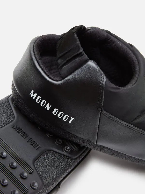 Moon Boot Padded Logo Slippers