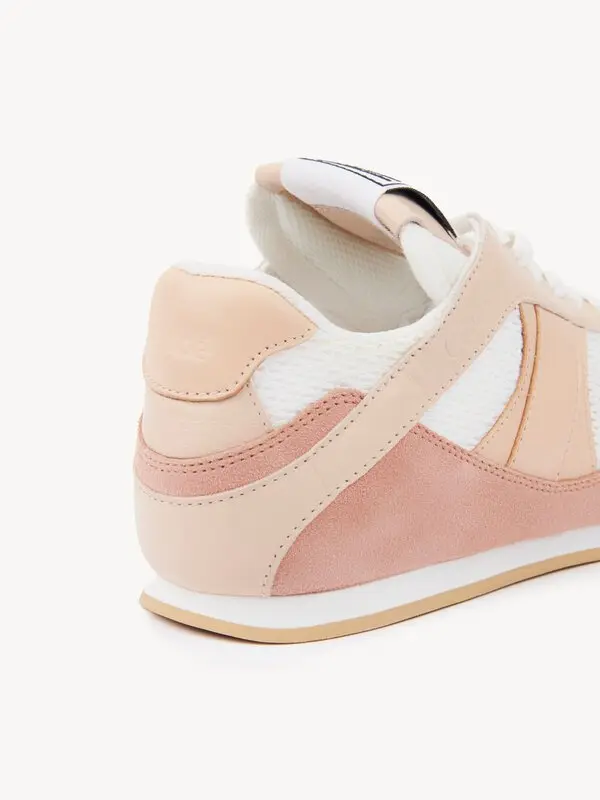 Chloé Kick Lace-up Round Toe Low-top Sneakers