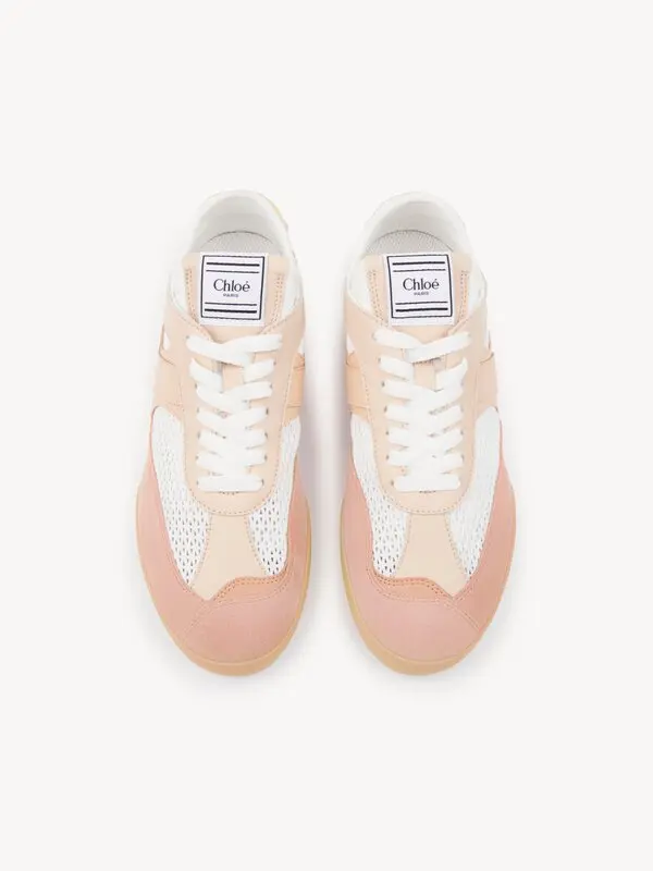 Chloé Kick Lace-up Round Toe Low-top Sneakers